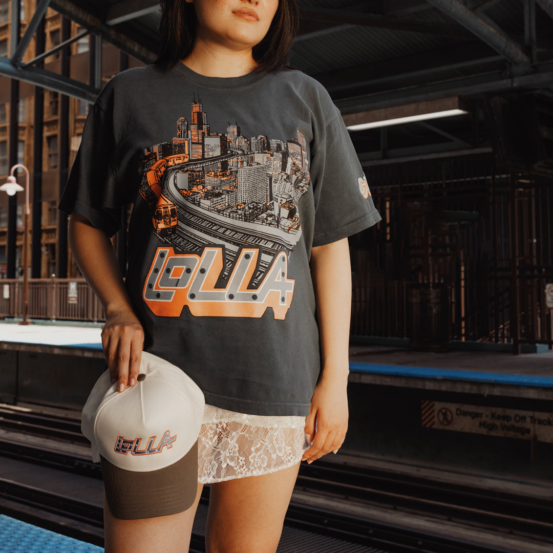 Lollapalooza x CTA x Ellen Ma City Tee (Online Exclusive)