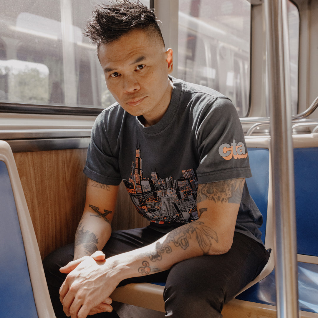 Lollapalooza x CTA x Ellen Ma City Tee (Online Exclusive)